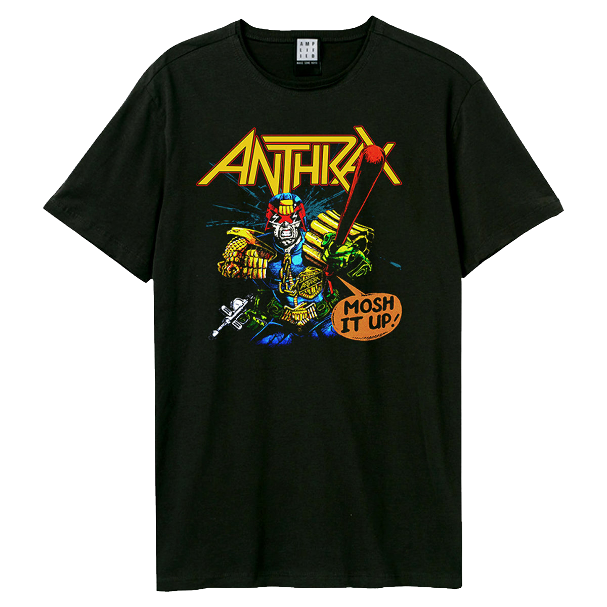 Anthrax - I Am The Law T-Shirt – Rock Sound
