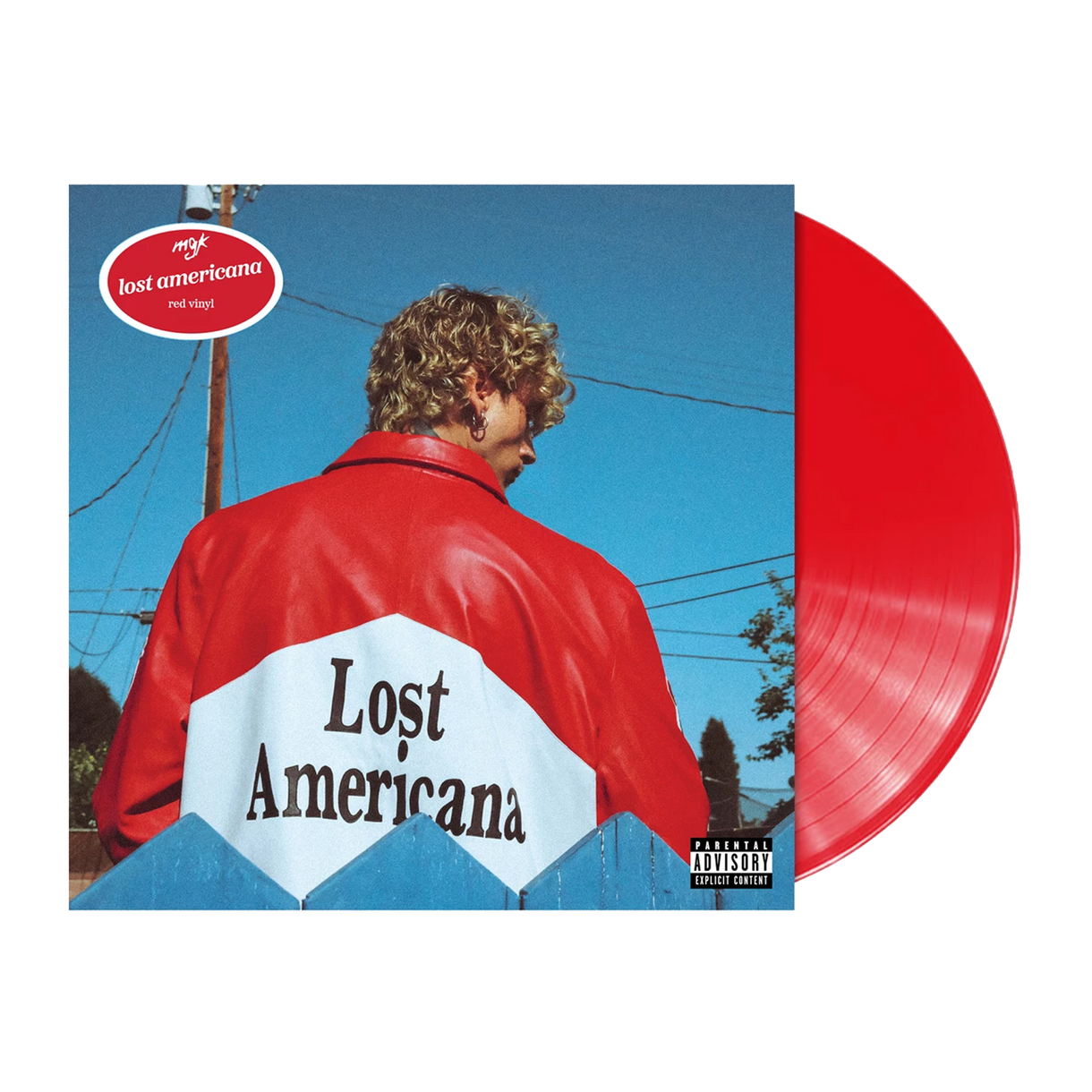 mgk - Lost Americana: Red Vinyl LP – Rock Sound